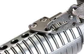 NRA High Power Blue Force Gear Universal Wire Loop vs. QD Swivel A2 ...